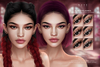 Second Life Marketplace - Nuve. Ruby Eyelashes All Packs - LeL/Genus/Clover/Void M.